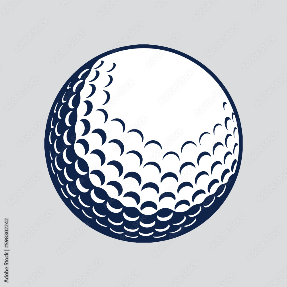 golf ball vector design Stock ベクター | Adobe Stock
