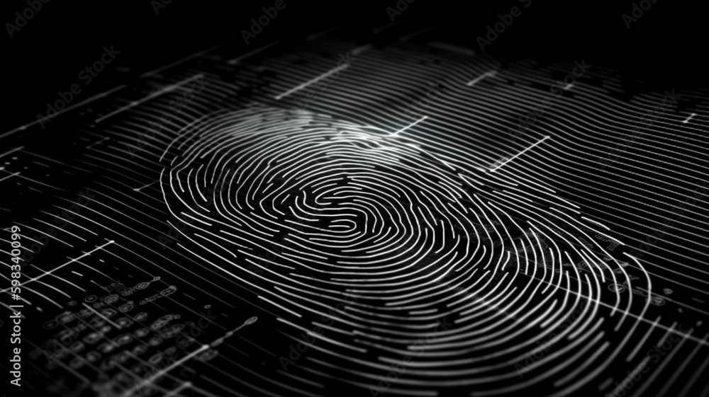 fingerprint-based biometric identification. Generative AI method for ...
