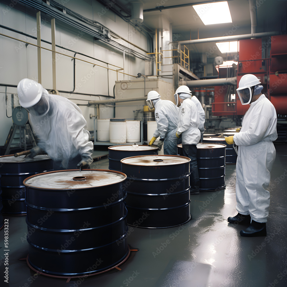 The Industrial Oil Drums: A Captivating Visual Display of Fuel ...