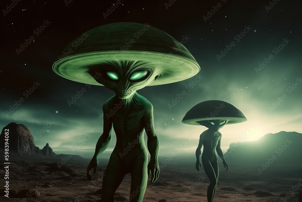 world ufo day, flying in space, Exploring extraterrestrial civilization ...
