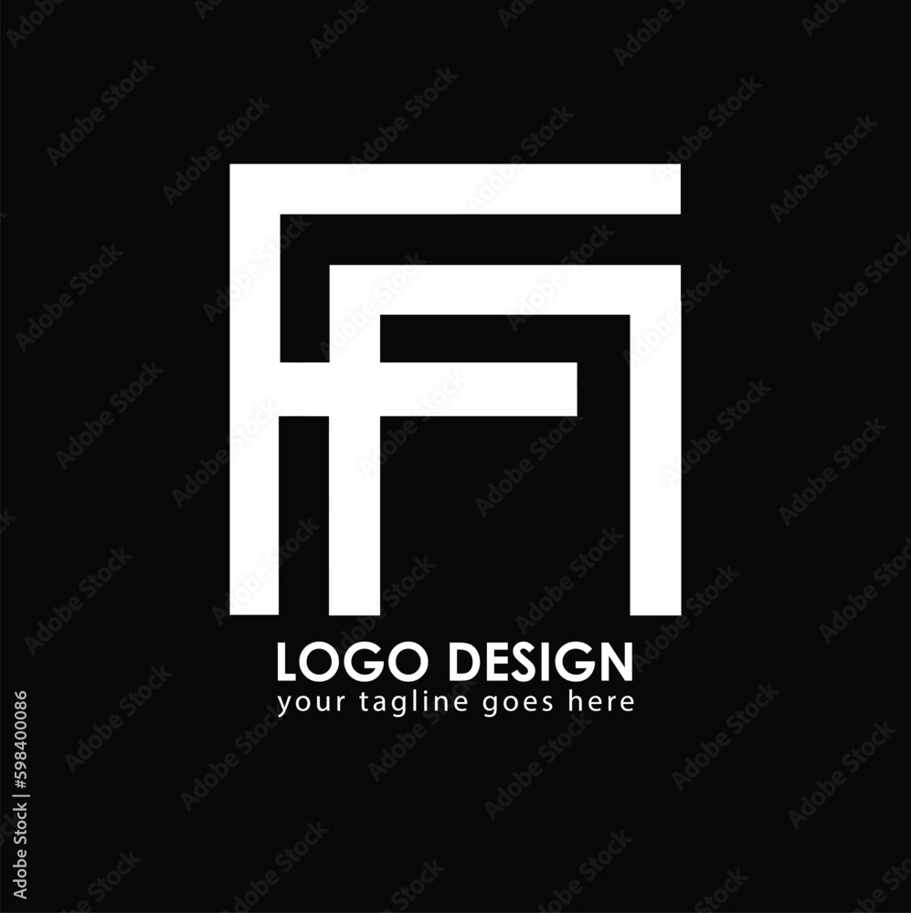 FN FN Logo Design, Creative Minimal Letter FN FN Monogram Stock Vector ...