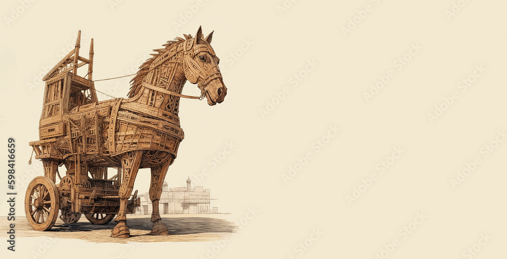 Trojan horse, city of Troy, greek history, trojan war, victory trophy ...