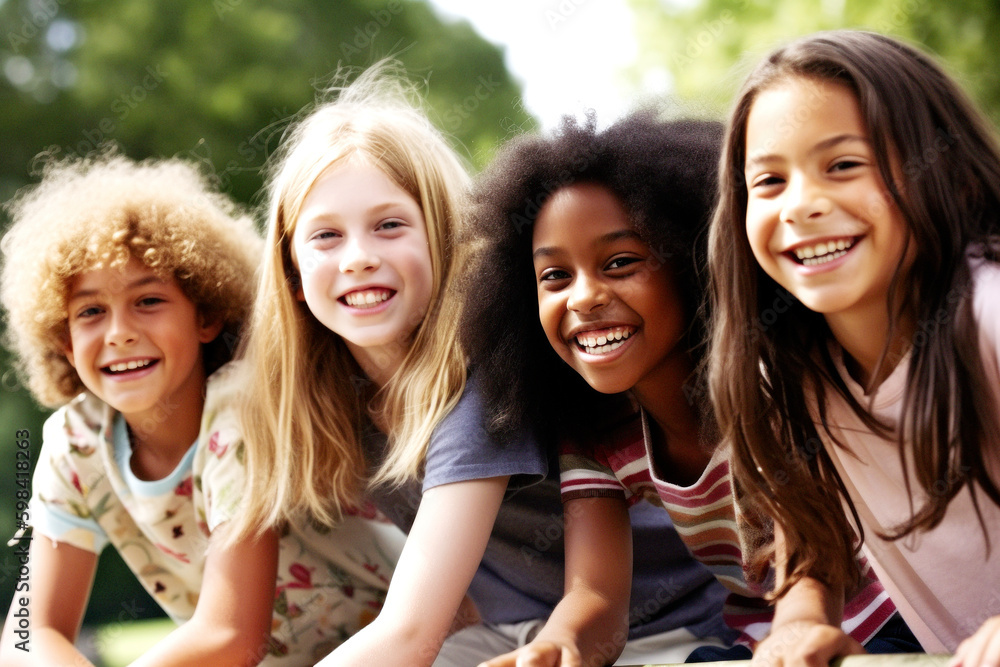 United by laughter, kids of all races come together as best friends ...