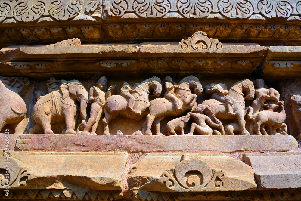 Khajuraho Group of Monuments are a group of Hindu and Jain temples ...