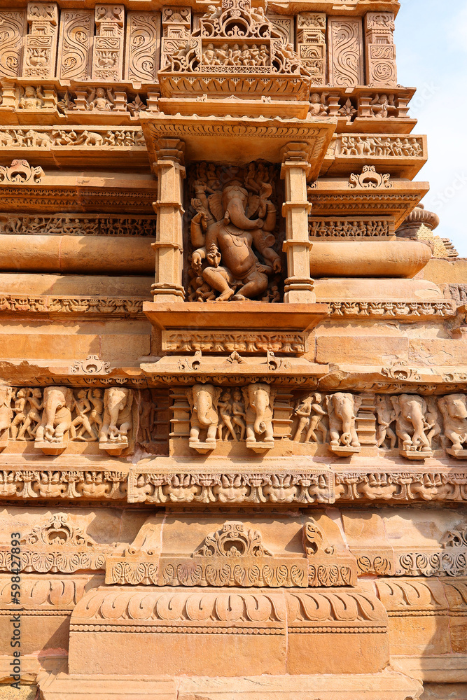 Khajuraho Group of Monuments are a group of Hindu and Jain temples ...