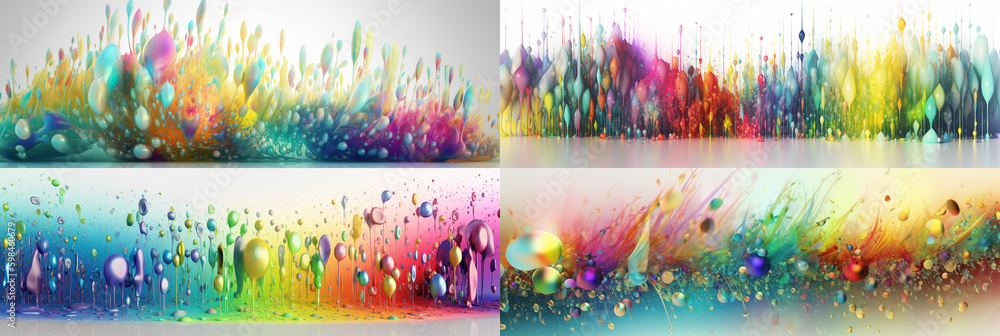Four frames with a 10:3 aspect ratio, perfect for banners, are ...