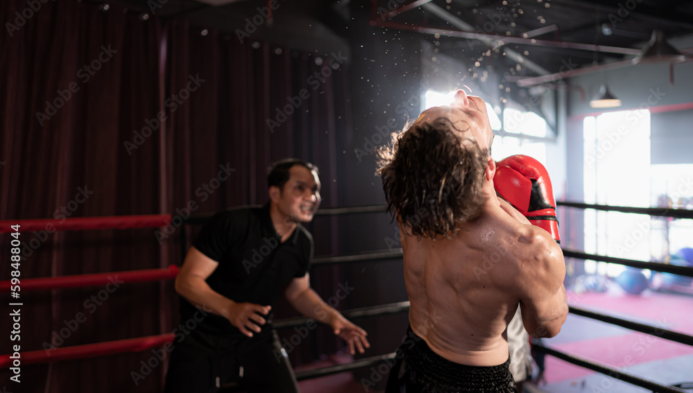 The power of the punch that hits the opponent's face can make faces ...