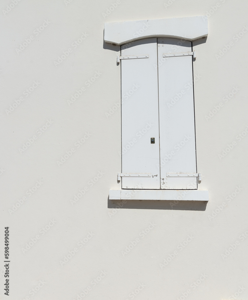 shuttered window image. shuttered window with copy space. shuttered ...