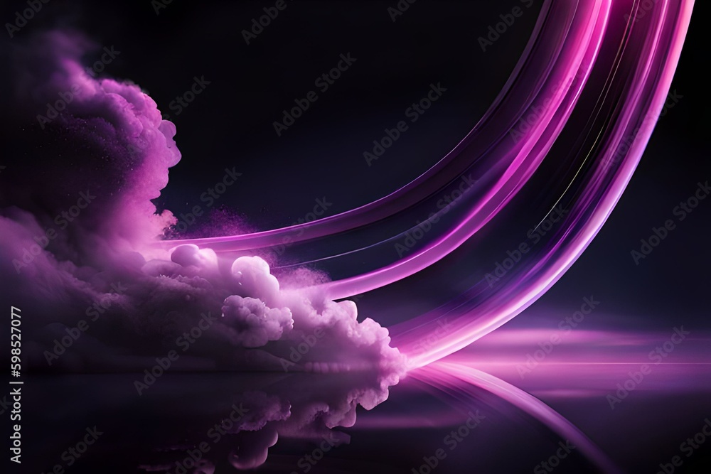 smoke background, abstract art background with a colorful fluid ...