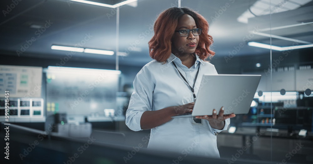 Technological Software Engineering Department Manager Standing and ...