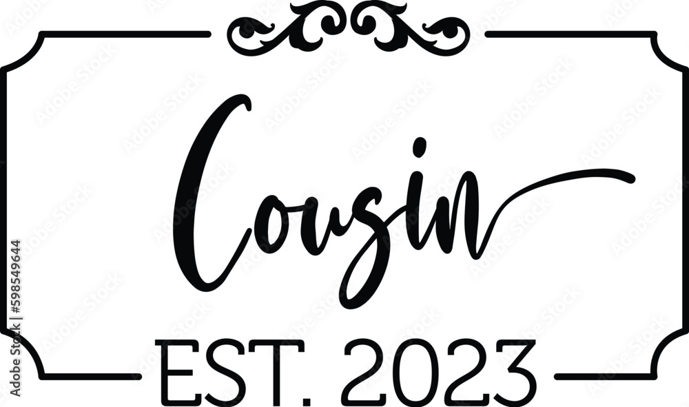 Cousin digital vector files, svg, png, ai, pdf, ready for print ...