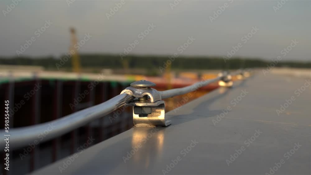 Down Conductors Circuit as the part of the Lightning Protection System ...