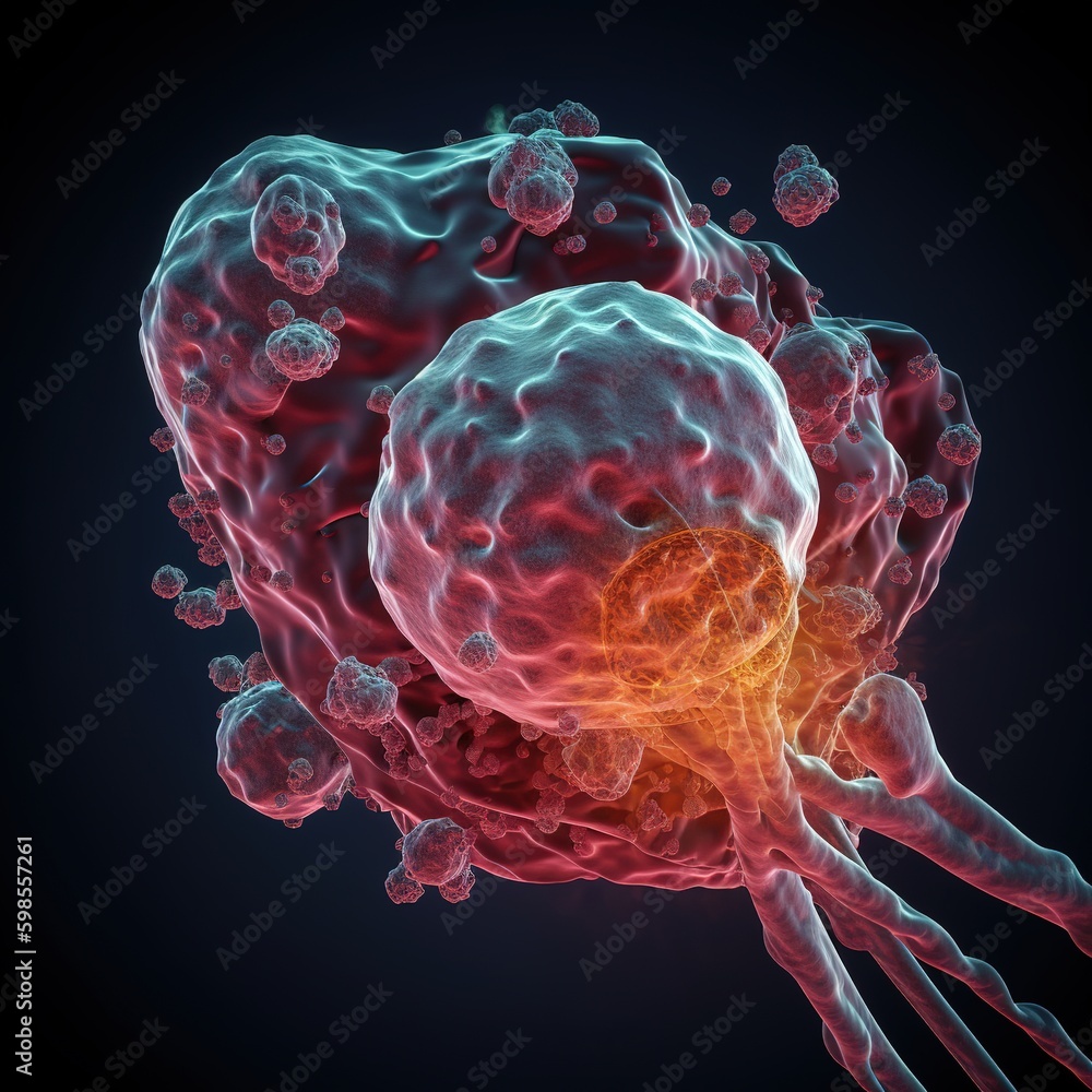 The notion of cancer oncology and malignant cancerous growth and ...