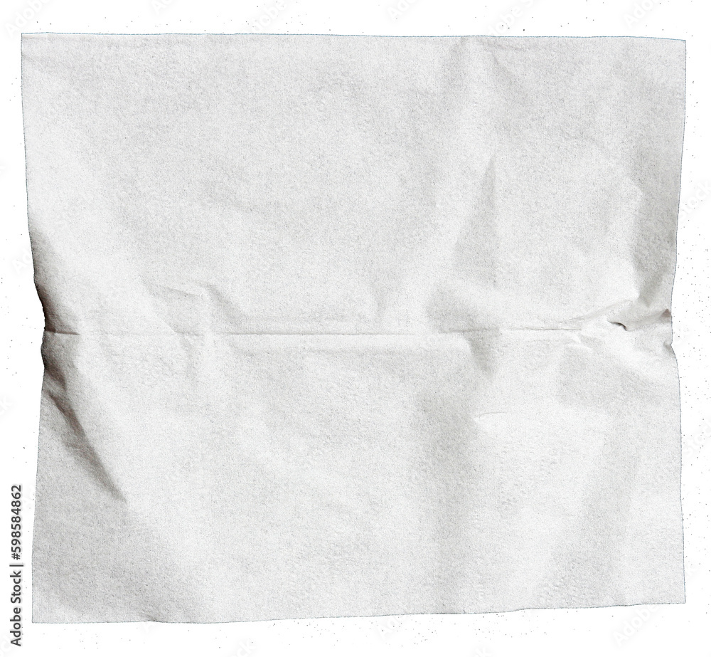 tissue paper on transparent background png file Stock Photo | Adobe Stock