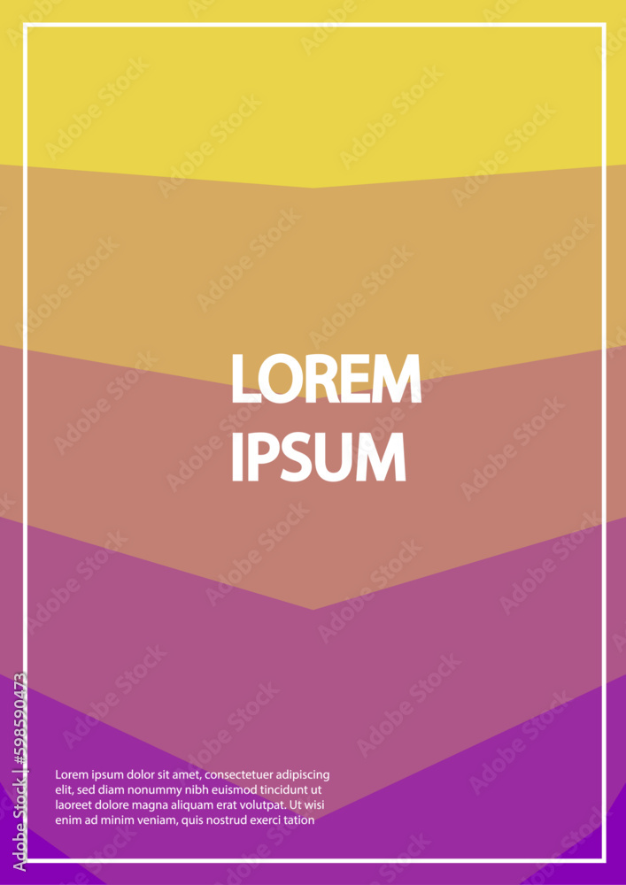 Flyer Design, Modern Flyer Background Design. Template Layout for Flyer ...