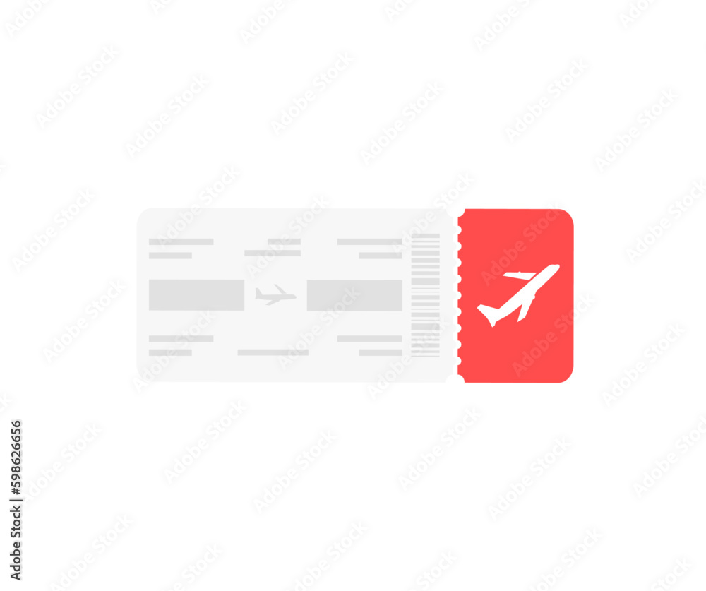 Modern Airline Tickets With Flight Time Logo Design Airline Boarding
