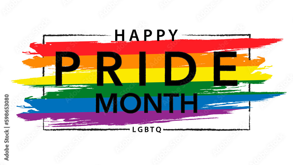 Stockfoto Happy Pride Month | Adobe Stock