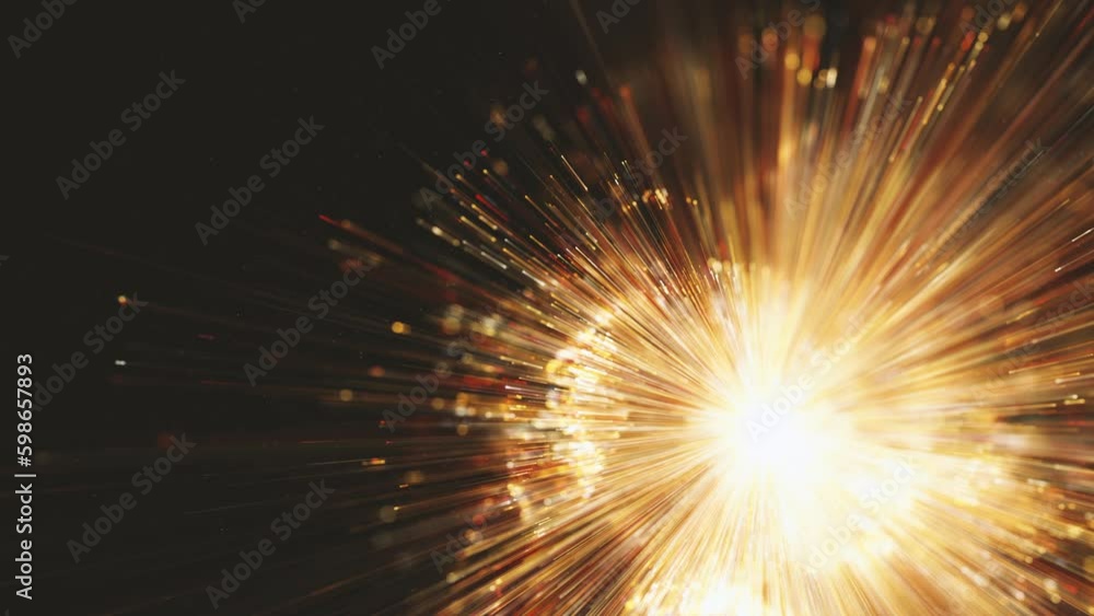Vidéo Stock Digital Sunflower Explosion Freeze Background/ 4k animation ...