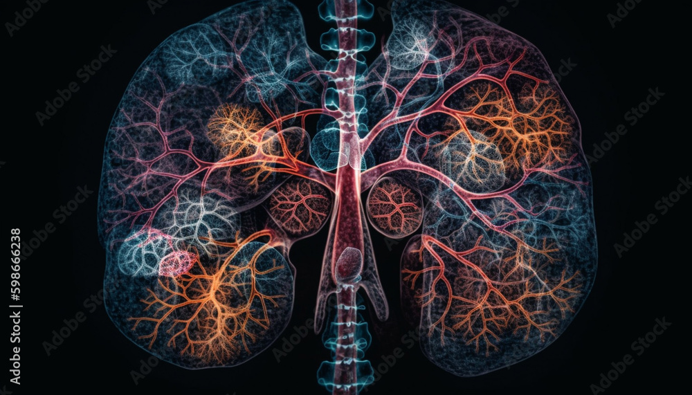Human anatomy Larynx inhaling oxygen, respiratory system illness ...