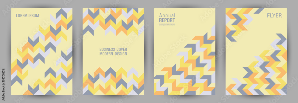 Poster Architecture magazine front page layout set graphic design ...