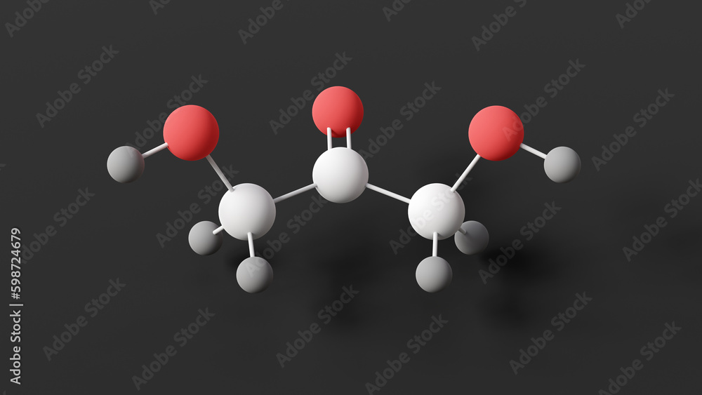dihydroxyacetone molecule, molecular structure, glycerone, ball and ... dihydroxyacetone molecule, molecular structure, glycerone, ball and ...