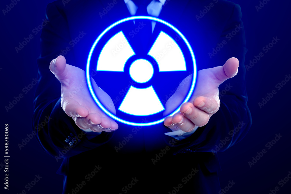 Blue Radiation Symbol