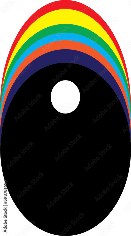 Transparent png composed of primary colors. Stock Illustration | Adobe ...