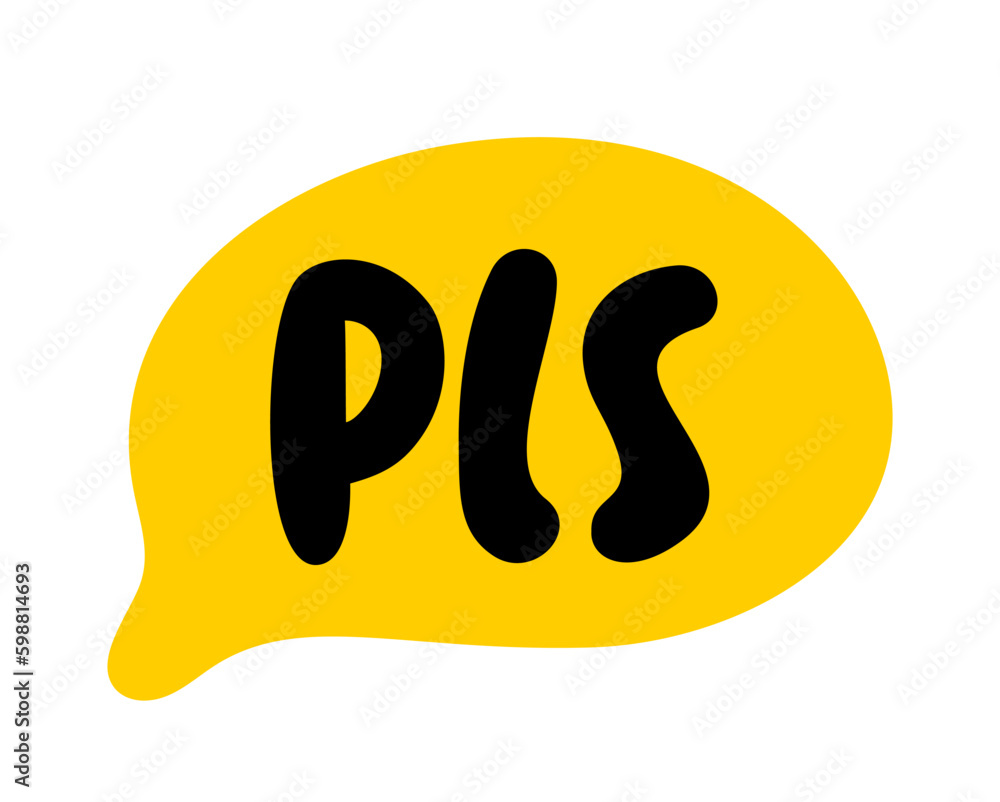 PLS speech bubble. Please text. Word used to make a request more polite ...