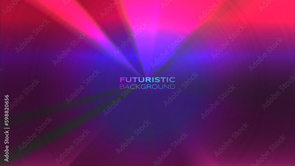 Futuristic banner design base retro divine vibrant back to the future ...