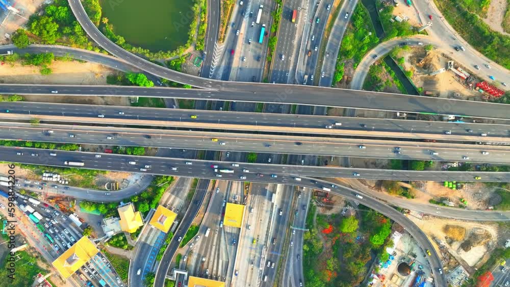 Interchange roads are designed to handle high volumes of traffic and ...