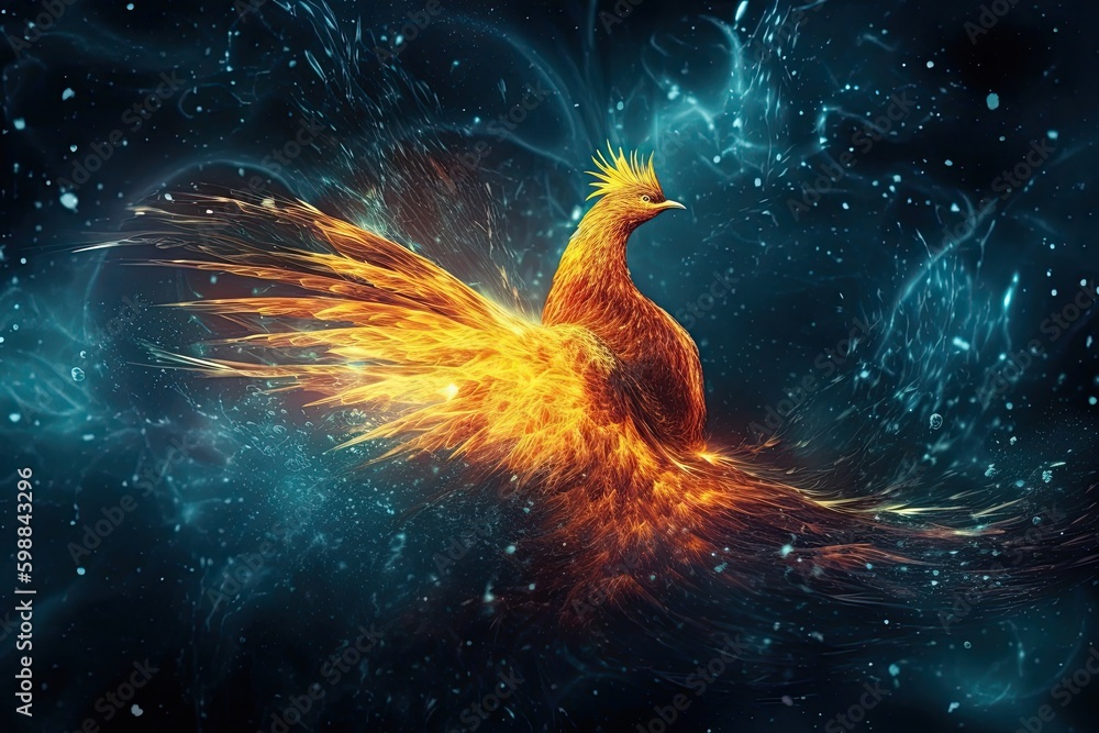 Striking Phoenix Rising from the Cosmos: A Celestial Evolution of Water ...