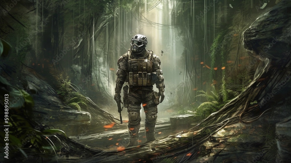 Game Art for First-Person Shooters, FPS Background Wallpaper ...