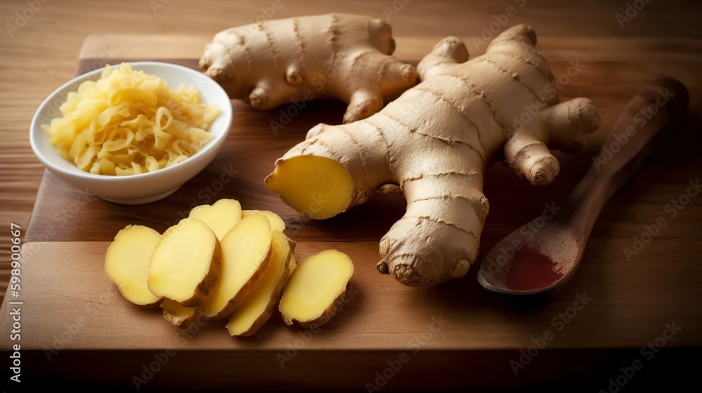 Grated Fresh Ginger