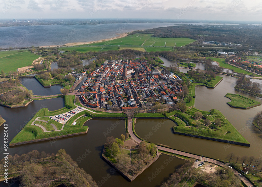Naarden is a charming town in the Netherlands known for its well ...
