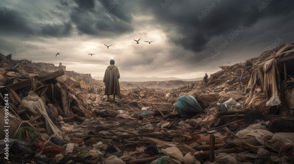 Negative effects of waste on the environment, including litter ...