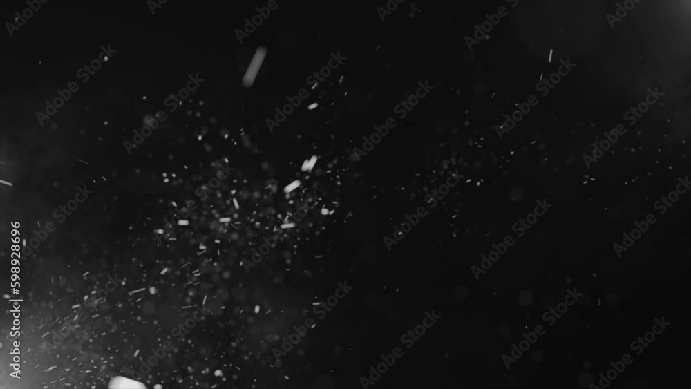 Smoke Particles Background. Fire Particles Background. Fire Sparks ...