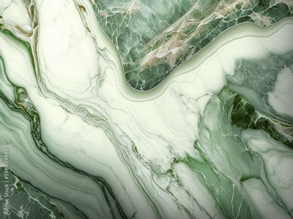 Beautiful sage green and white color of marble stone texture. Alcohol ...