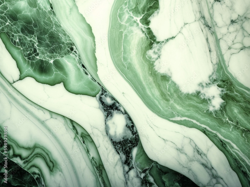 Beautiful sage green and white color of marble stone texture. Alcohol ...