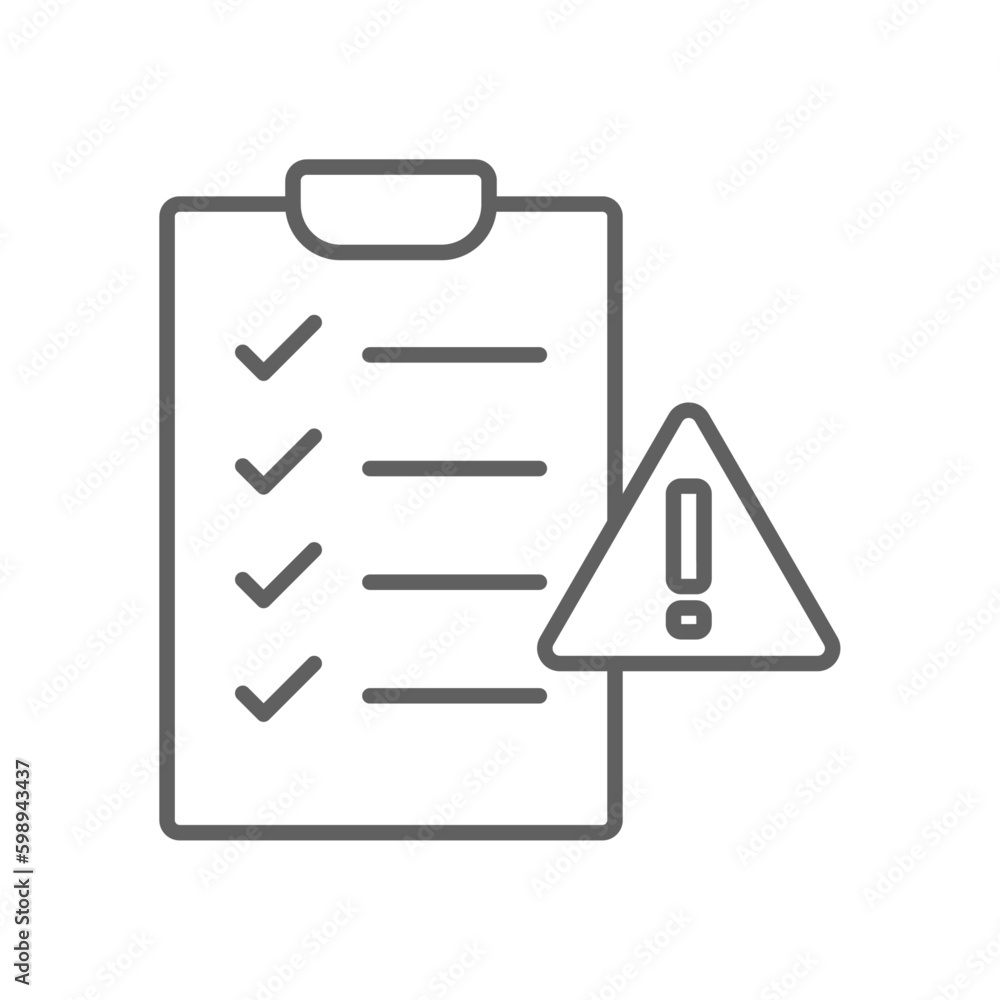 Planing Crisis management icon with black outline style. strategy, team ...