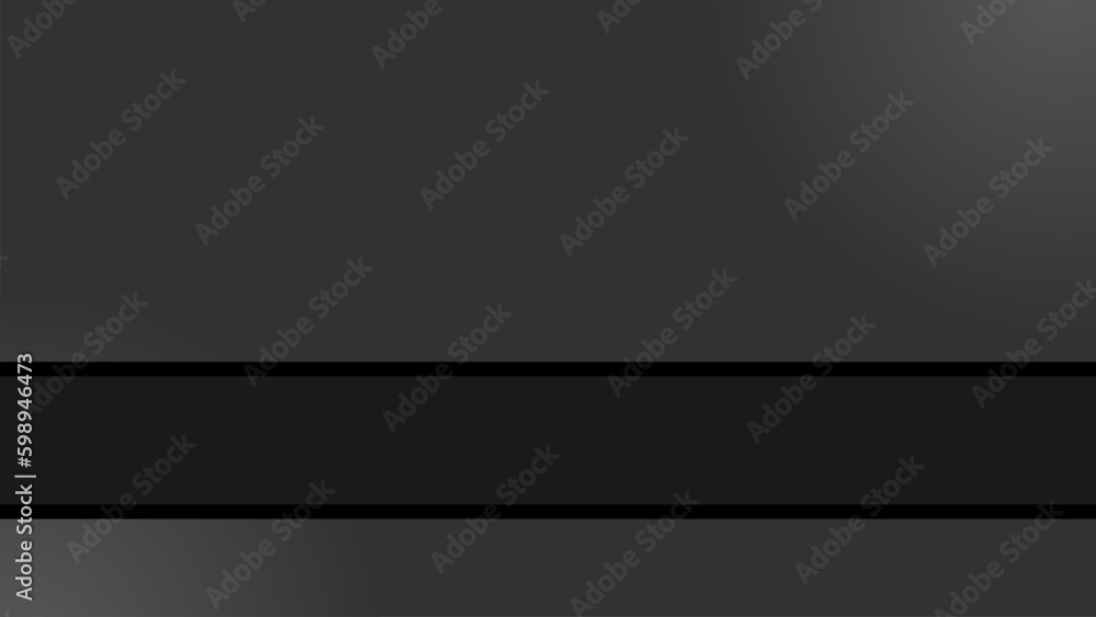 Formal Black Background. Abstract Dark Gray BG Vector Layout Banner ...