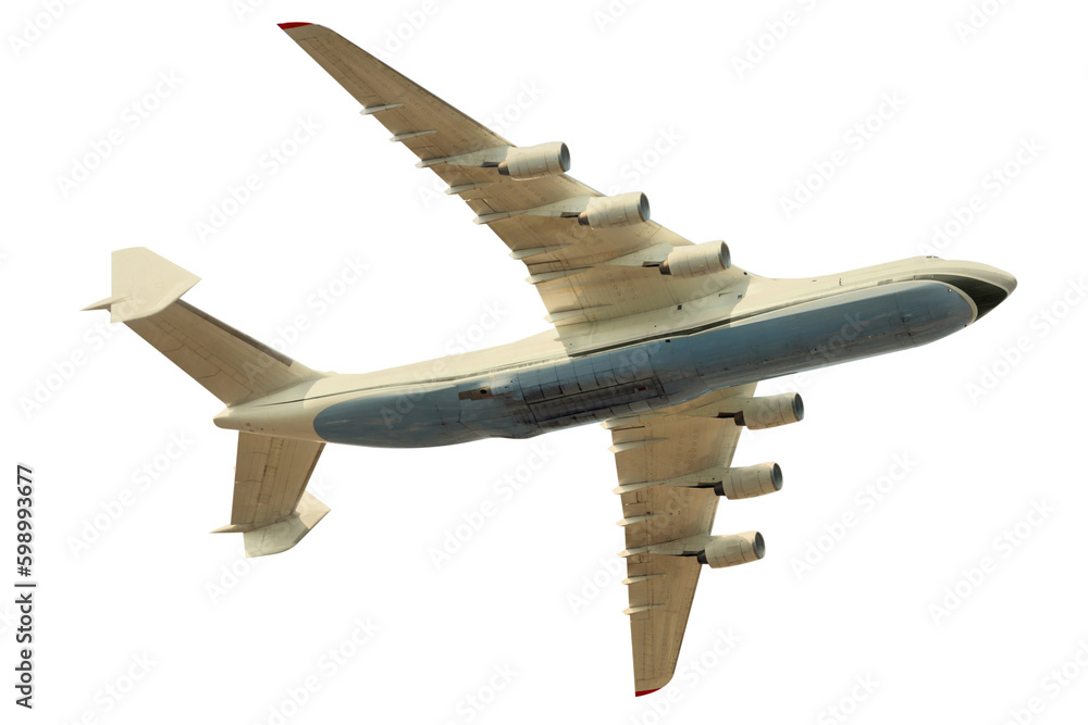 Airplane plane flight jet in PNG isolated on transparent sky background ...