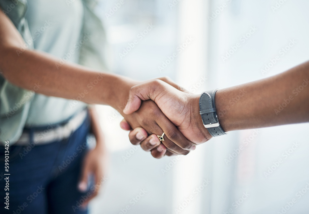 Joining forces will be a game changer. two unrecognizable ...