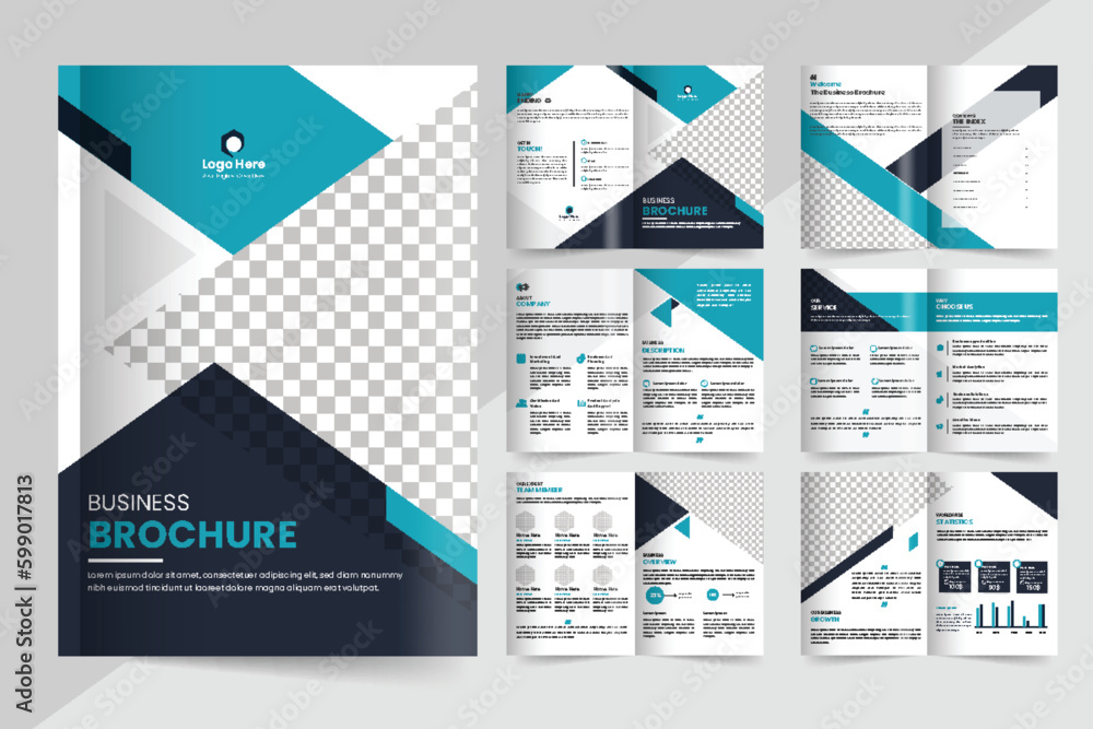 Business brochure template layout design,minimal business brochure ...