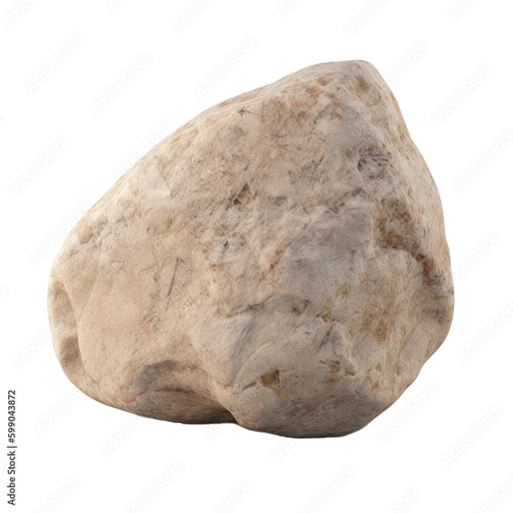 Stone on a transparent background. cut out png Stock Illustration ...