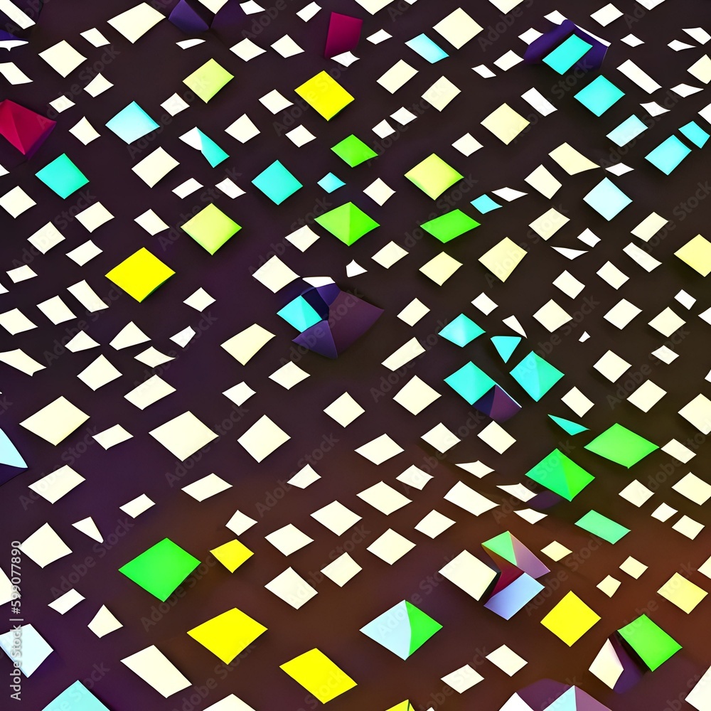 Polyhedral Patterns: An image of a geometric pattern created with ...