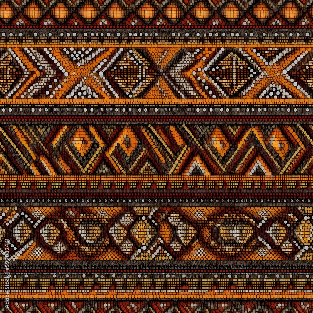 African inspired patterns and designs for backgrounds, banners, ets ...