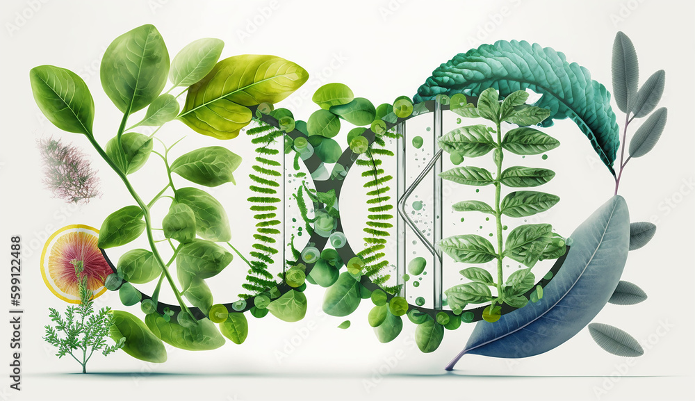 Biology laboratory nature and science, plant and environmental study ...