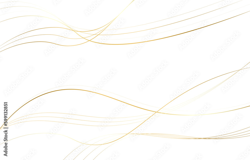 background design with thin gold lines, white and gold combination ...