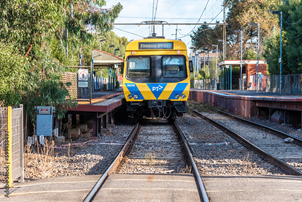 Foto de Brunswick, Victoria, Australia, 11th April 2023: A Public ...