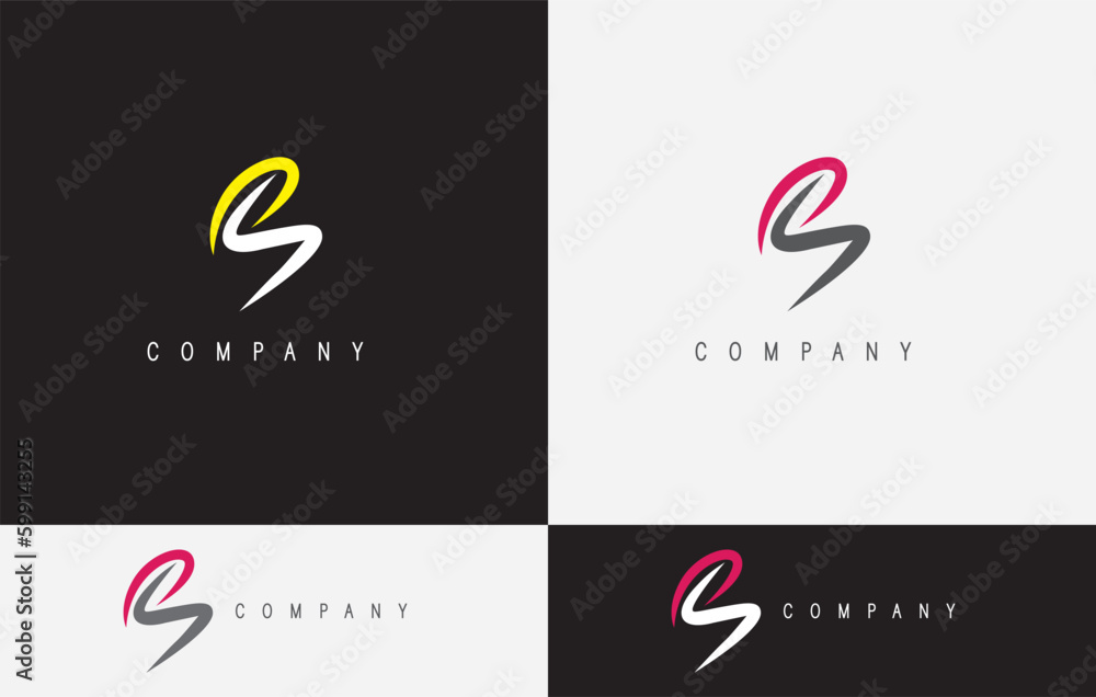 S letter Brand logo design vector art eps Stock Vector | Adobe Stock